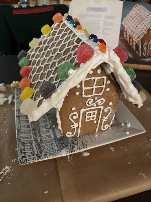 Quaint Gingerbread House – Valerie