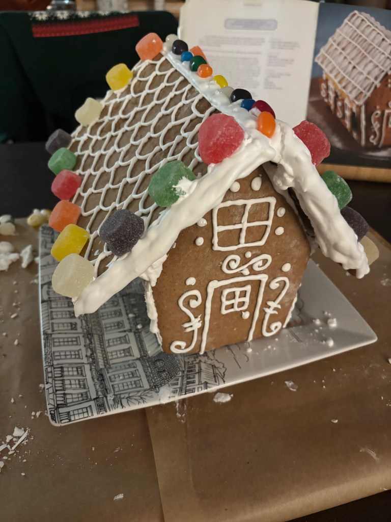 Quaint Gingerbread House – Valerie